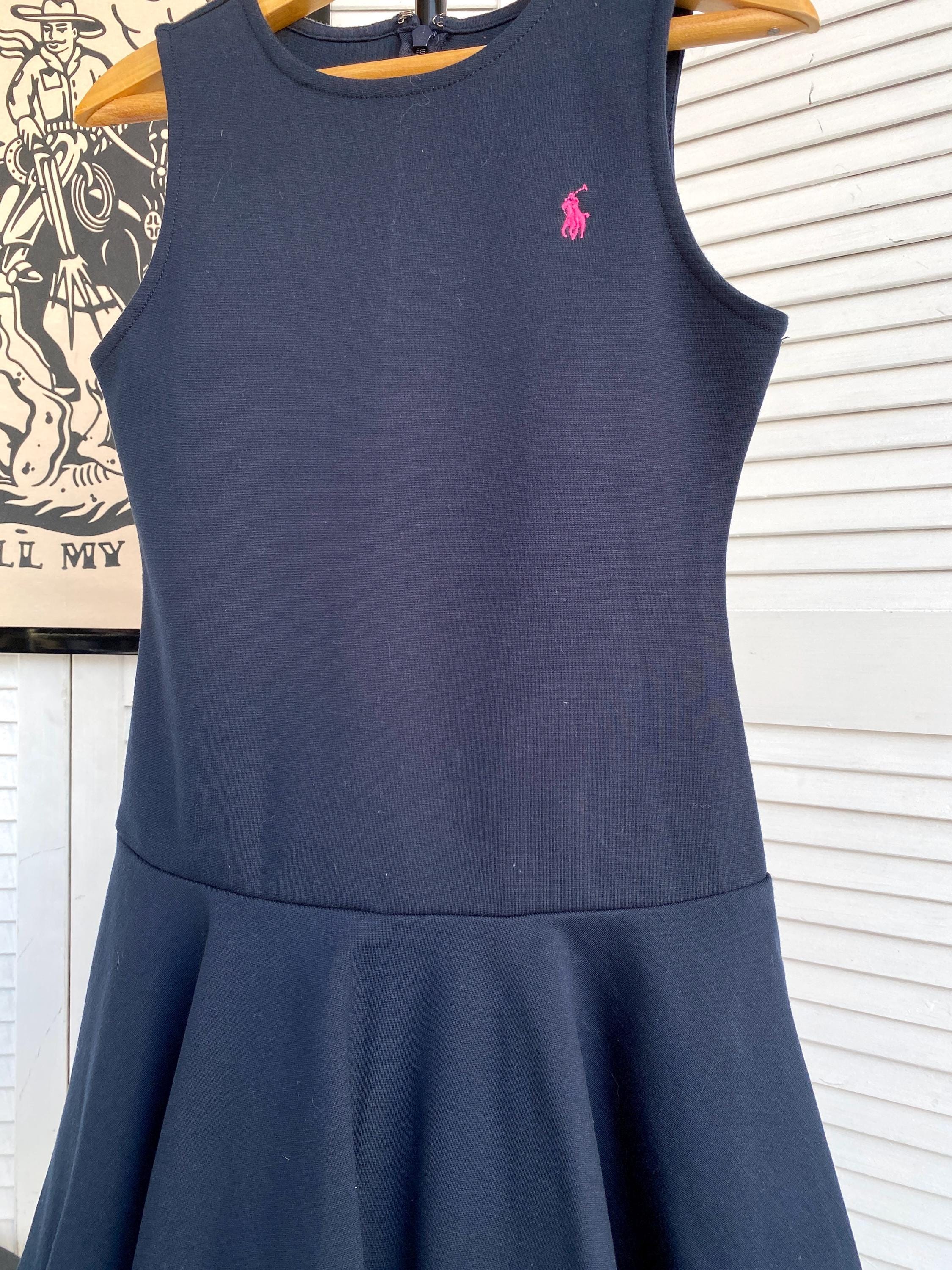 Polo Ralph Lauren Puntarene Fit-and-Flare Dress Preppy Damen / Mädchen ...