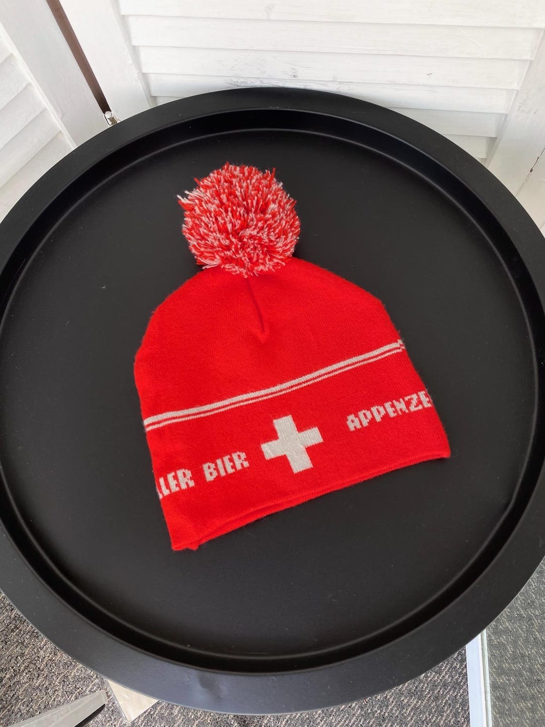Vintage 80's Appenzeller Bier Swiss Winter Ski Beanie Hat - Etsy