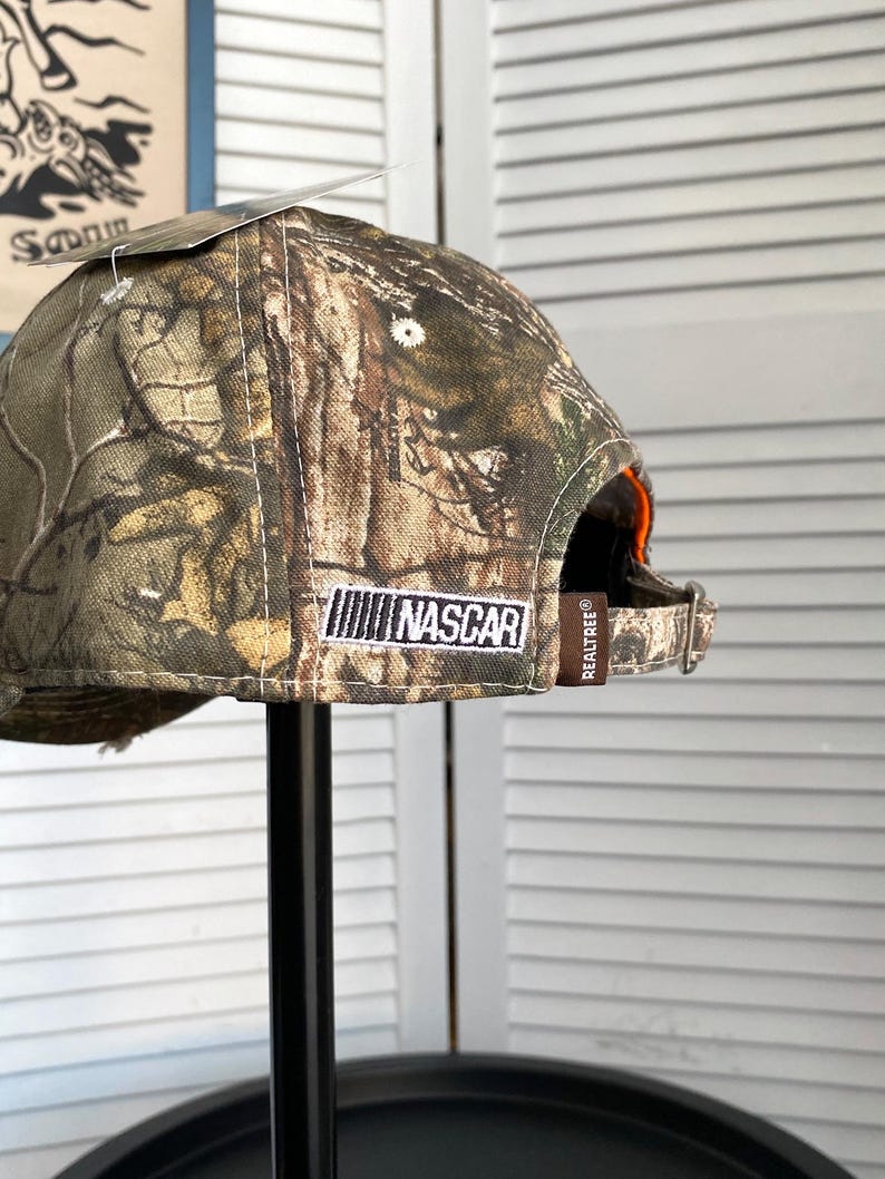 NASCAR Realtree Distressed Racing Hat Cap Number 48 Y2K - Etsy