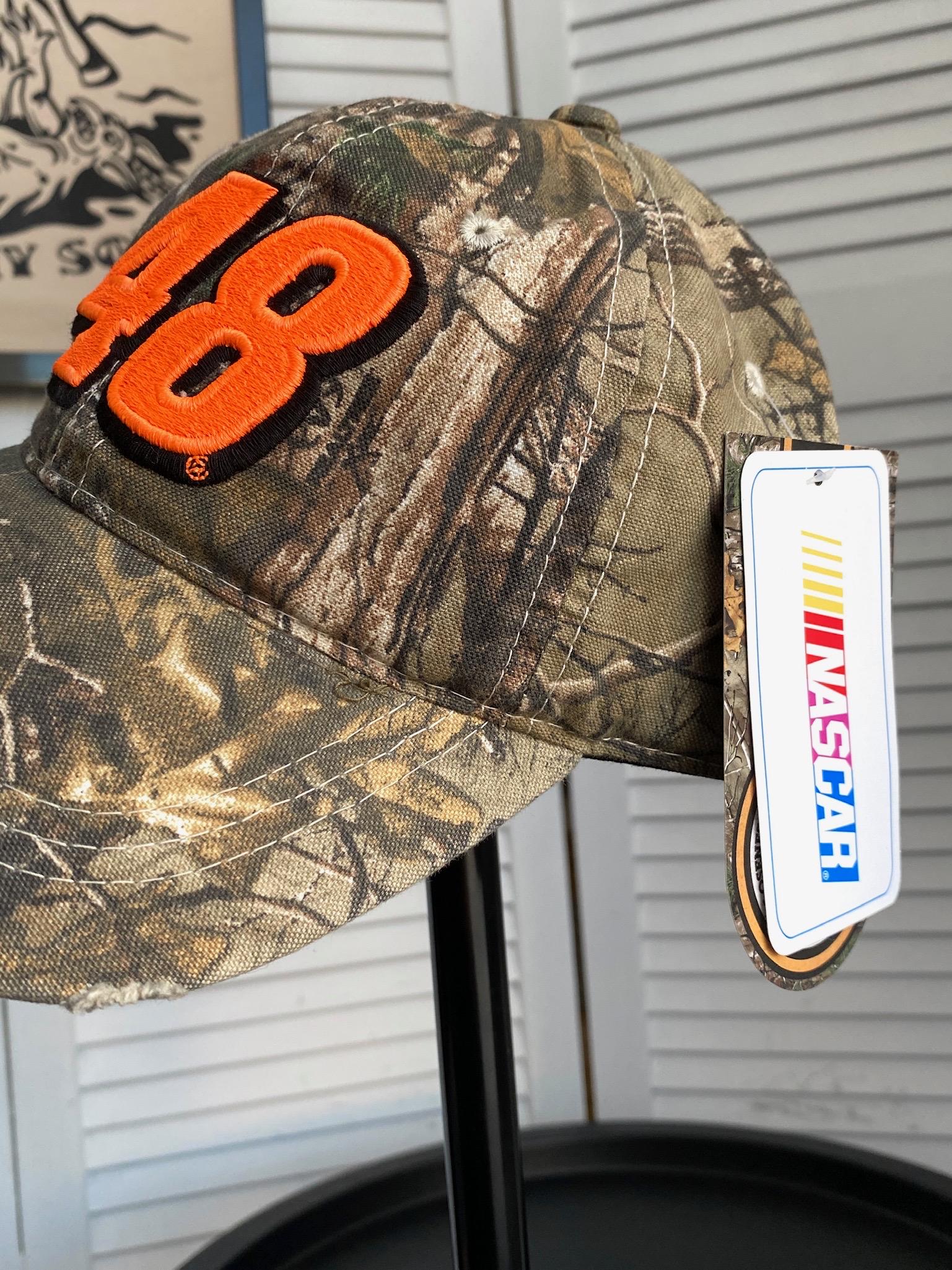 NASCAR Realtree Distressed Racing Hat Cap Number 48 Y2K - Etsy