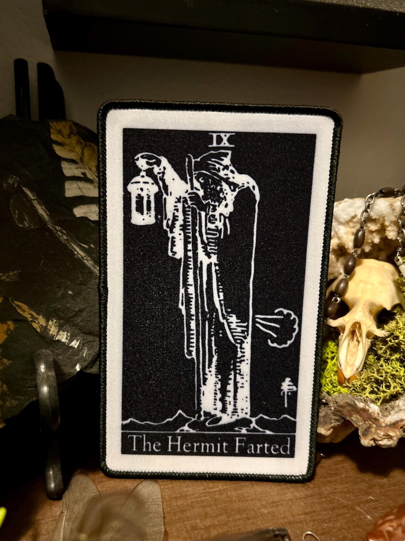 The Hermit Farted PATCH - Etsy