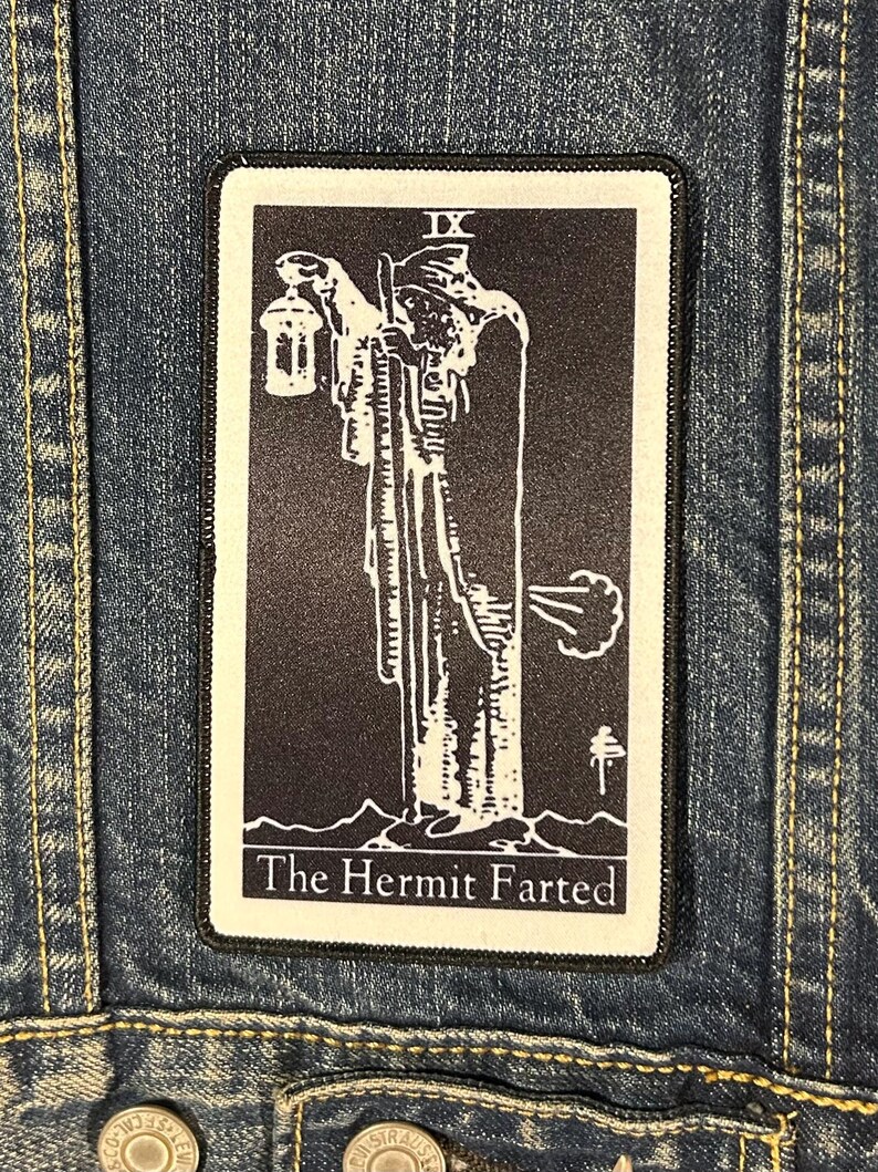 The Hermit Farted PATCH - Etsy