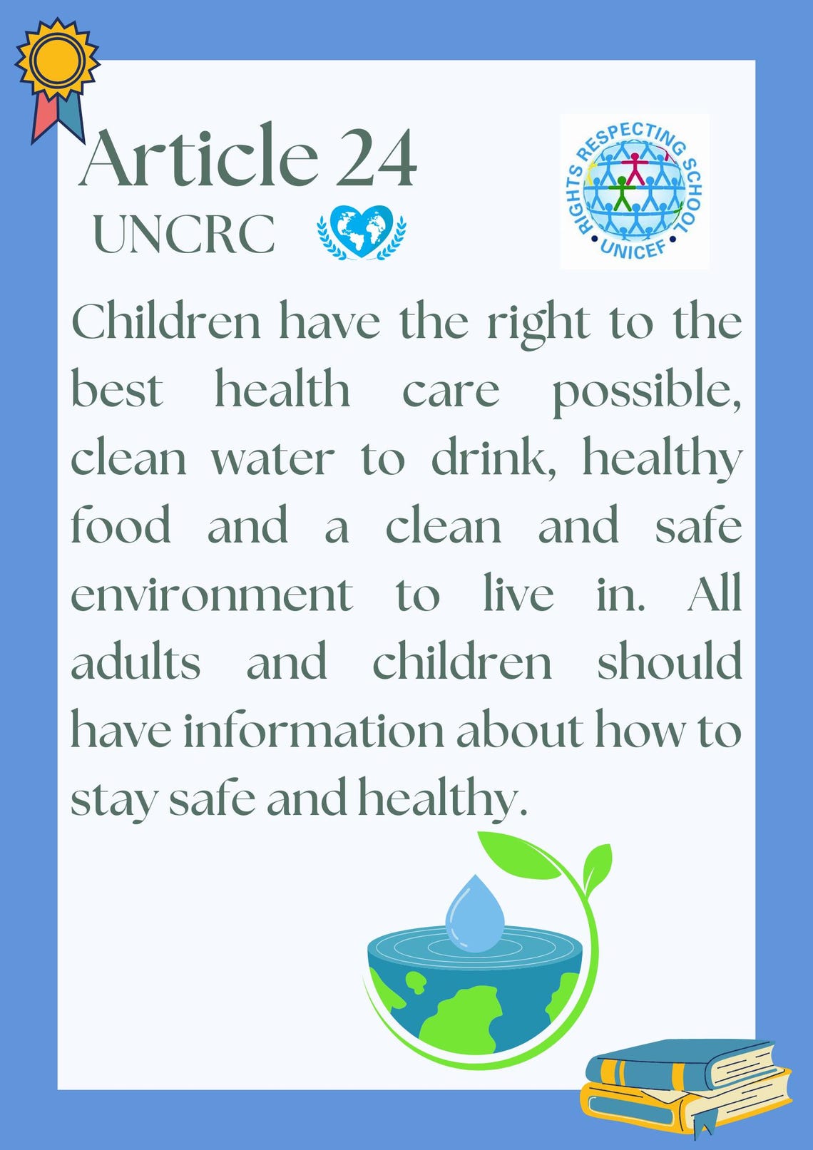 RRS Posters Rights Respecting School Class Pack Uncrc Unicef Classroom ...