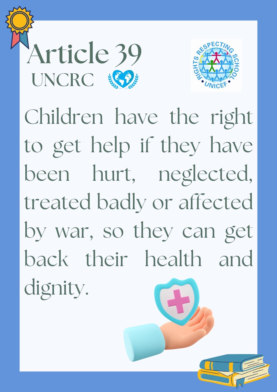 RRS Rights Respecting School Class Charter Uncrc Unicef Class Posters ...