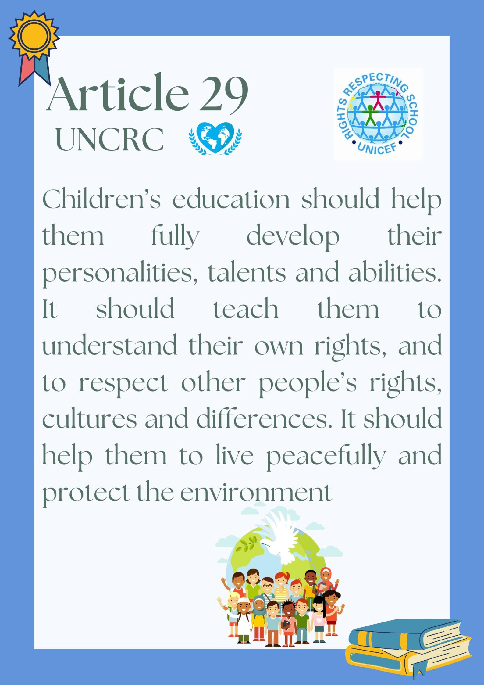 RRS Posters Rights Respecting School Class Pack Uncrc Unicef Classroom ...