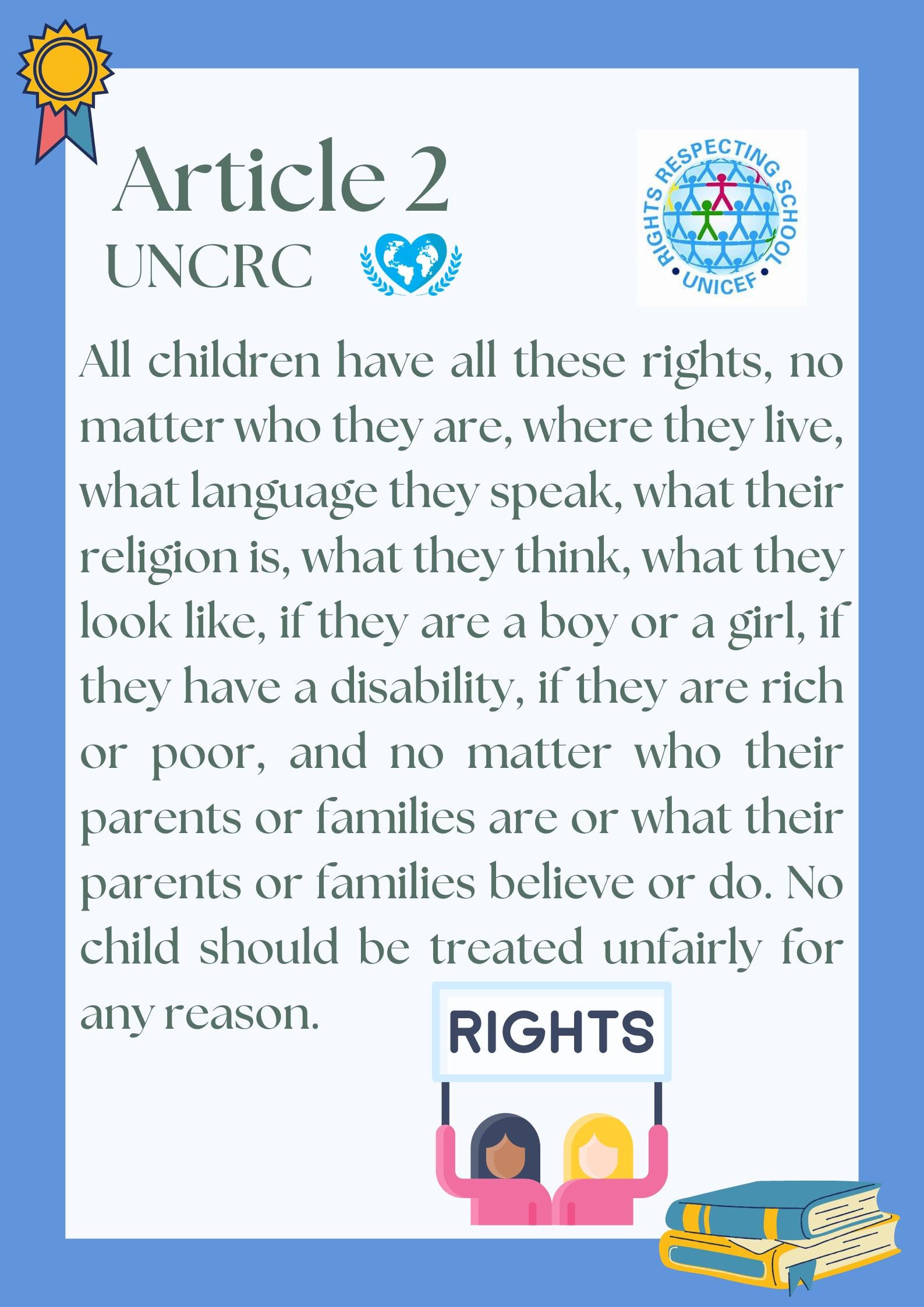 RRS Posters Rights Respecting School Class Pack Uncrc Unicef Classroom ...