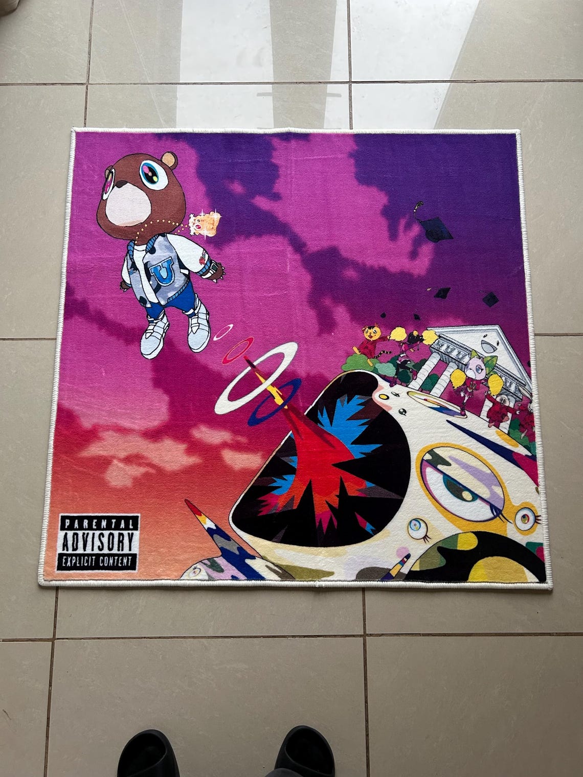 Kanye Graduation Album Rug (100x100cm) - Etsy UK