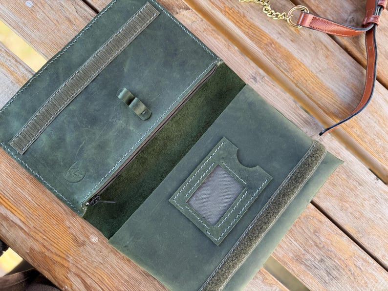 Green Leather Pilot Logbook Case: Aviation Book Cover - Etsy