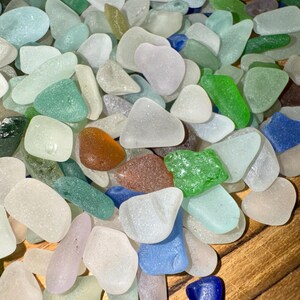 5 or 10 Ozs of Tiny Micro Genuine Sea Glass, Ocean Tumbled Glass for ...