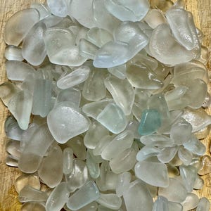 4+ Lbs Genuine Handpicked Sea Glass, Craft Quality Clears/whites ONLY ...