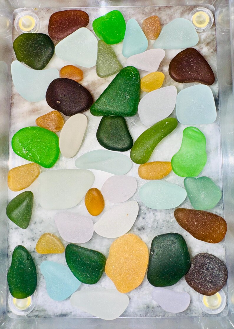 Handpicked Sea Glass Pieces: Jewelry Quality, Assorted Colors - Etsy