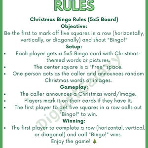 Christmas Bingo | Printable Christmas Bingo Cards | Holiday Bingo ...