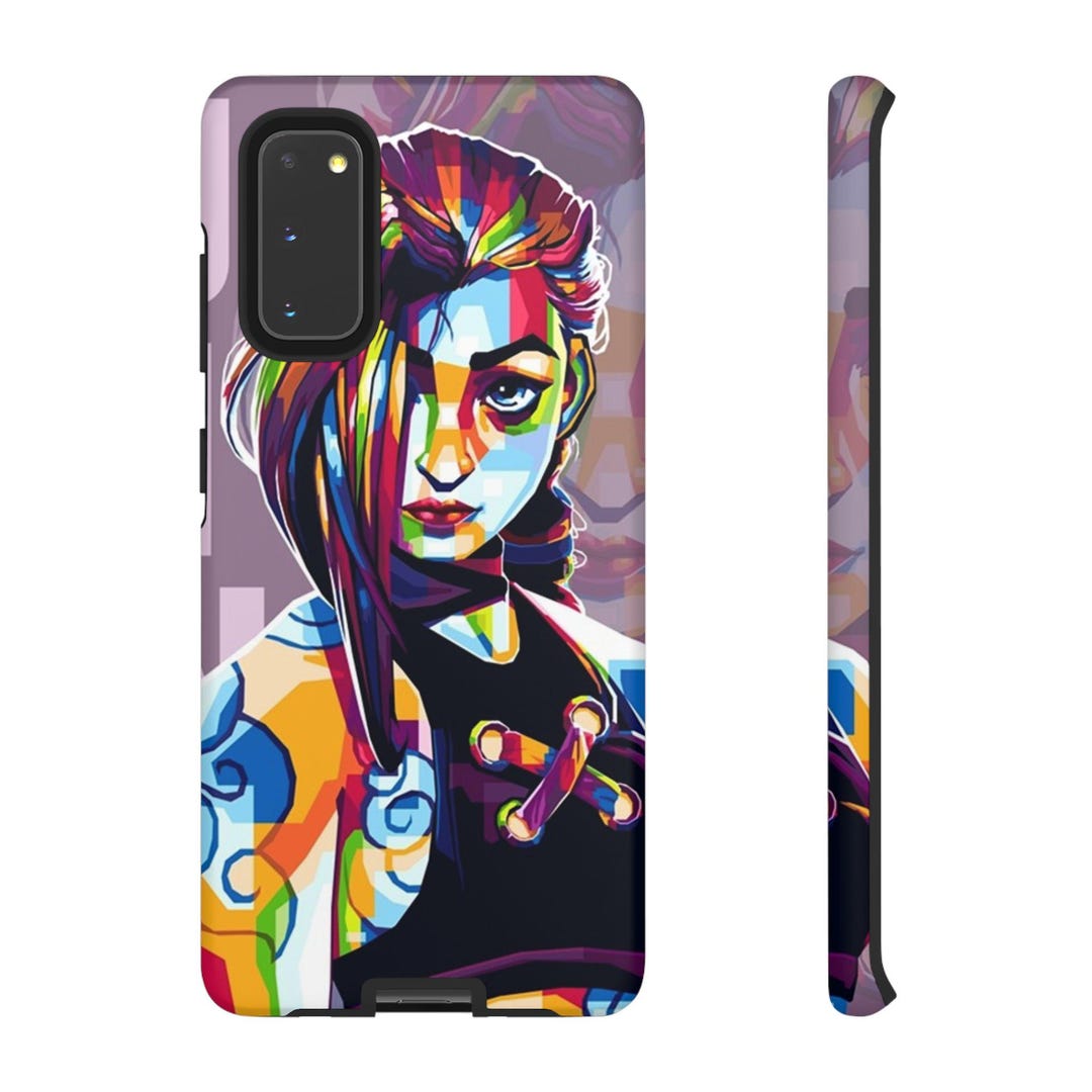 Arcane Inspired Jinx Phone Tough Cases, Iphone, Samsung Galaxy, Google ...