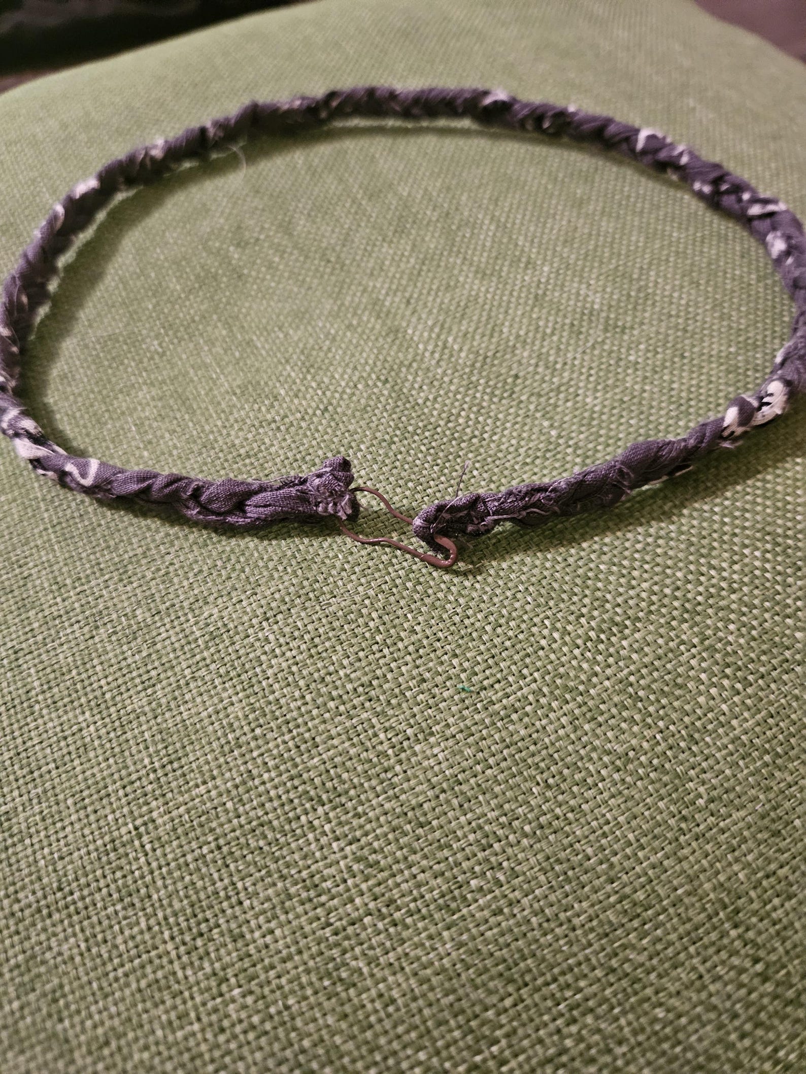 Sarah Cameron Outer Banks Bandana Necklace Inspired, Braided, Twisted ...