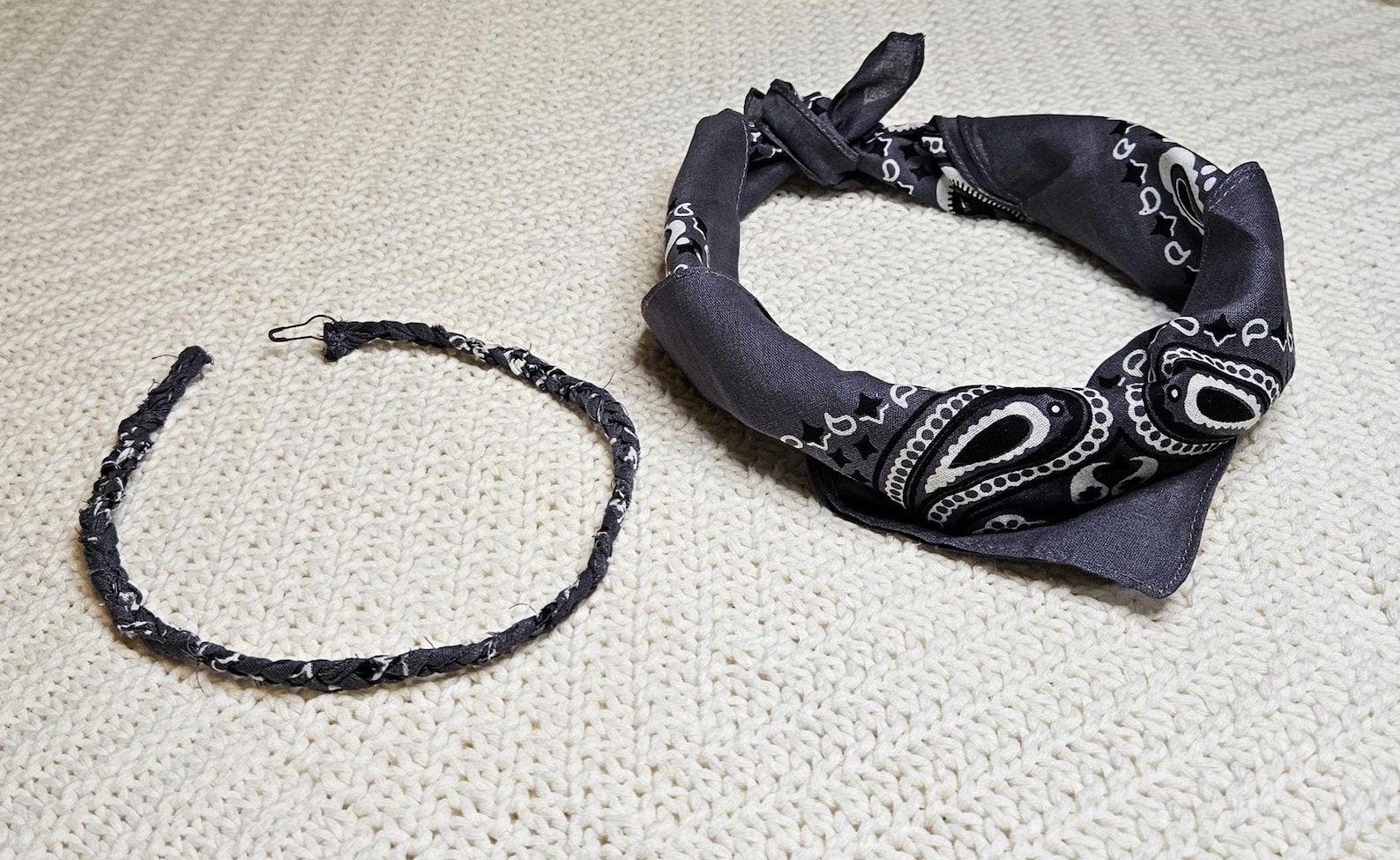 Sarah Cameron Outer Banks Bandana Necklace Inspired, Braided, Twisted ...