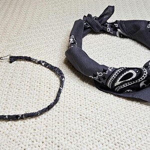 Sarah Cameron Outer Banks Bandana Necklace Inspired, Braided, Twisted ...
