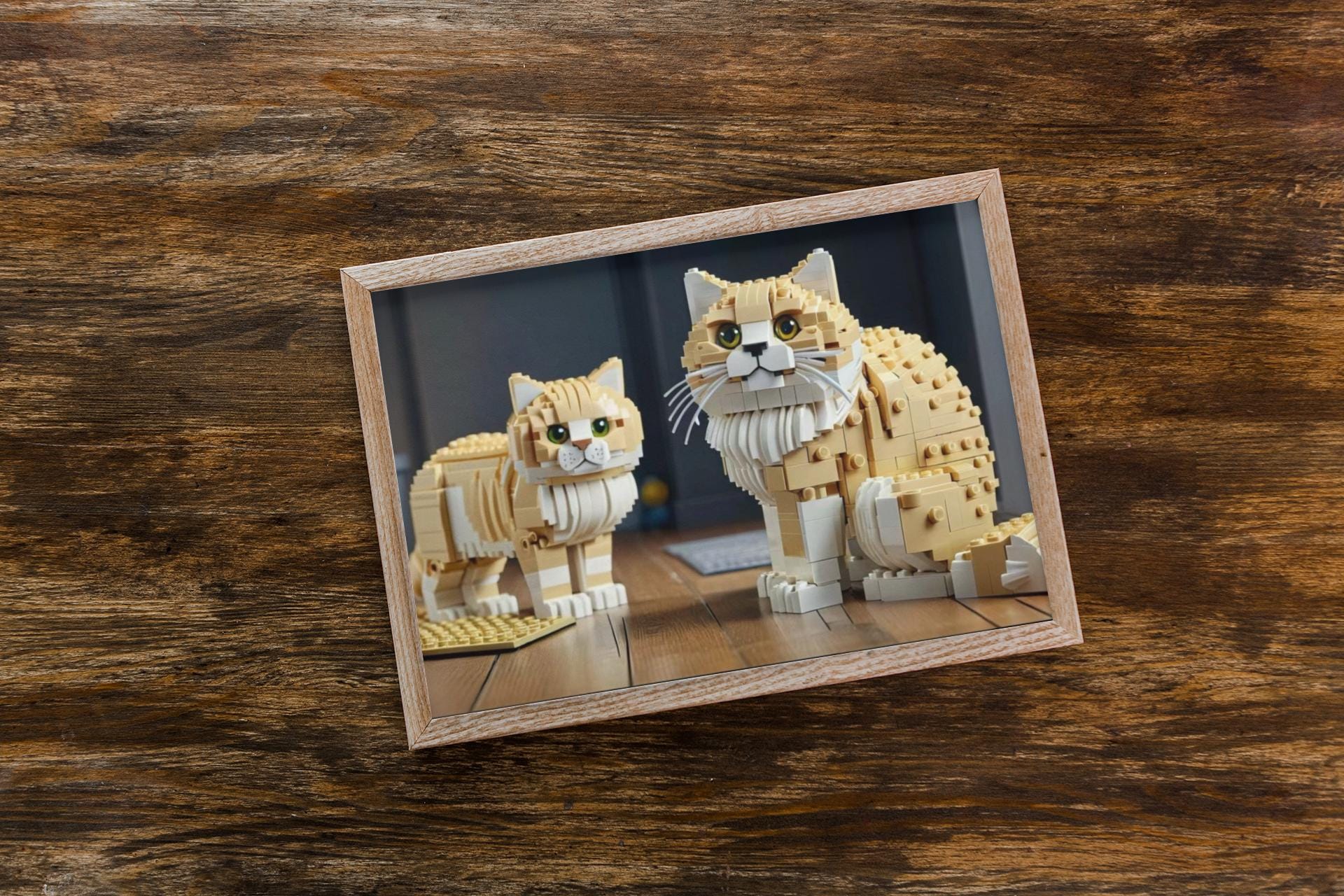 Personalized Pet Brick Photos，custom Pet Lego Photo Wall Art，tailored ...