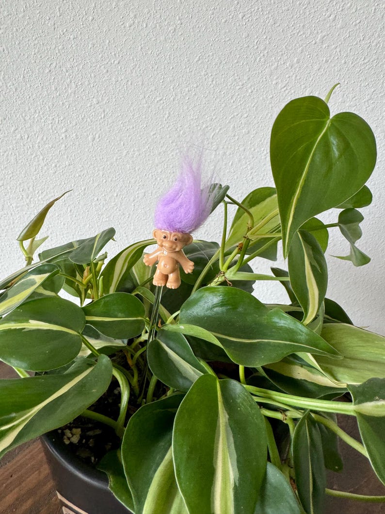 Plant Buddy - Trolls - Plant Stake 6" Plant Decoration - Etsy