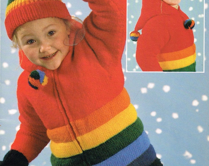 80s Knitting Patterns for Kids Textured Pullover: Sweaters for Boys and ...