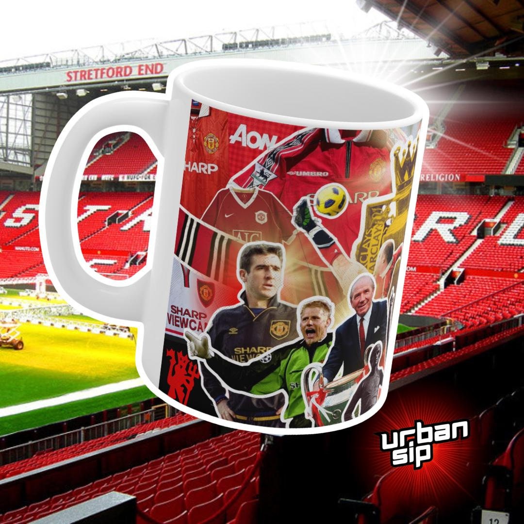 Manchester United Mug – Iconic Players, Managers & Kits – Perfect Gift ...