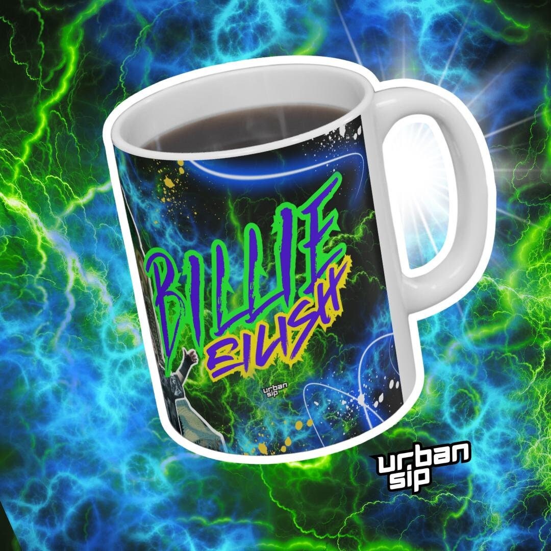 BILLIE EILISH MUG Billie Eilish Gift Billie Eilish - Etsy