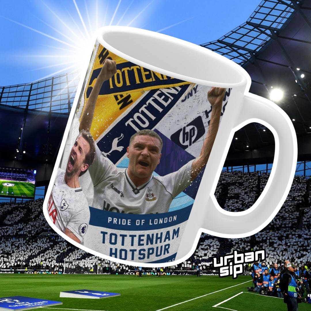 Tottenham Hotspur F.C. Mug: Iconic Players & Kits - Etsy