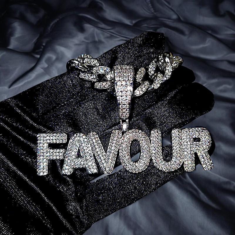 Iced Out Name Necklace - Etsy