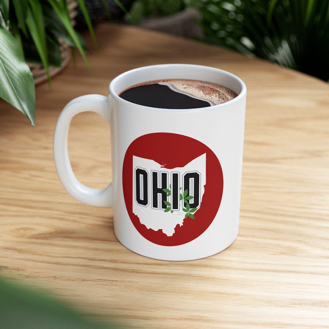 Ohio State Buckeyes 11oz Ceramic Coffee Mug - Etsy