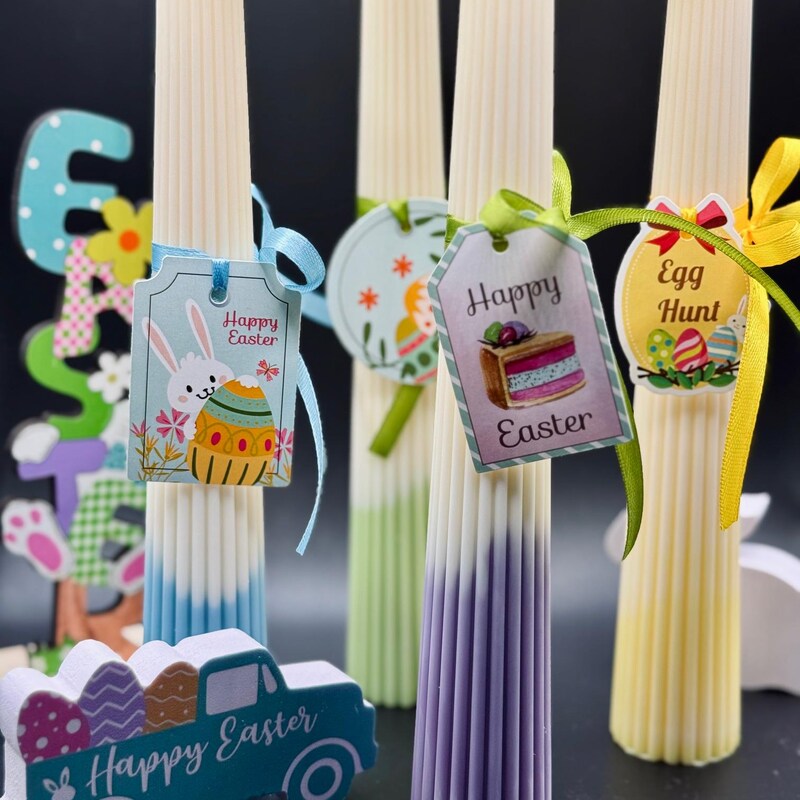 Easter Candles - Etsy