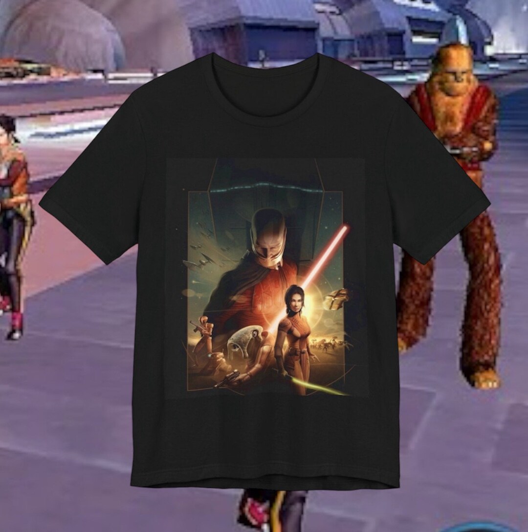 Knights of the Old Republic Star Wars KOTOR Cover Art Unisex Jersey ...