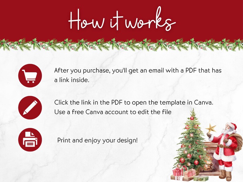 Editable Elf Adoption Certificate Christmas Canva Template Personalized ...