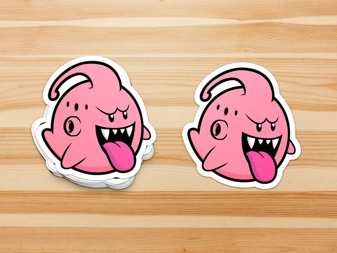 Majinboo Die-cut Sticker - Etsy