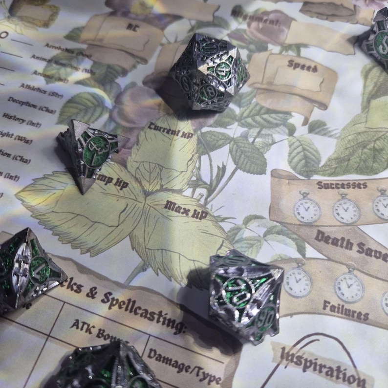 Dnd 5e Nature Druid Character Sheet - Printable Download for Dungeons ...