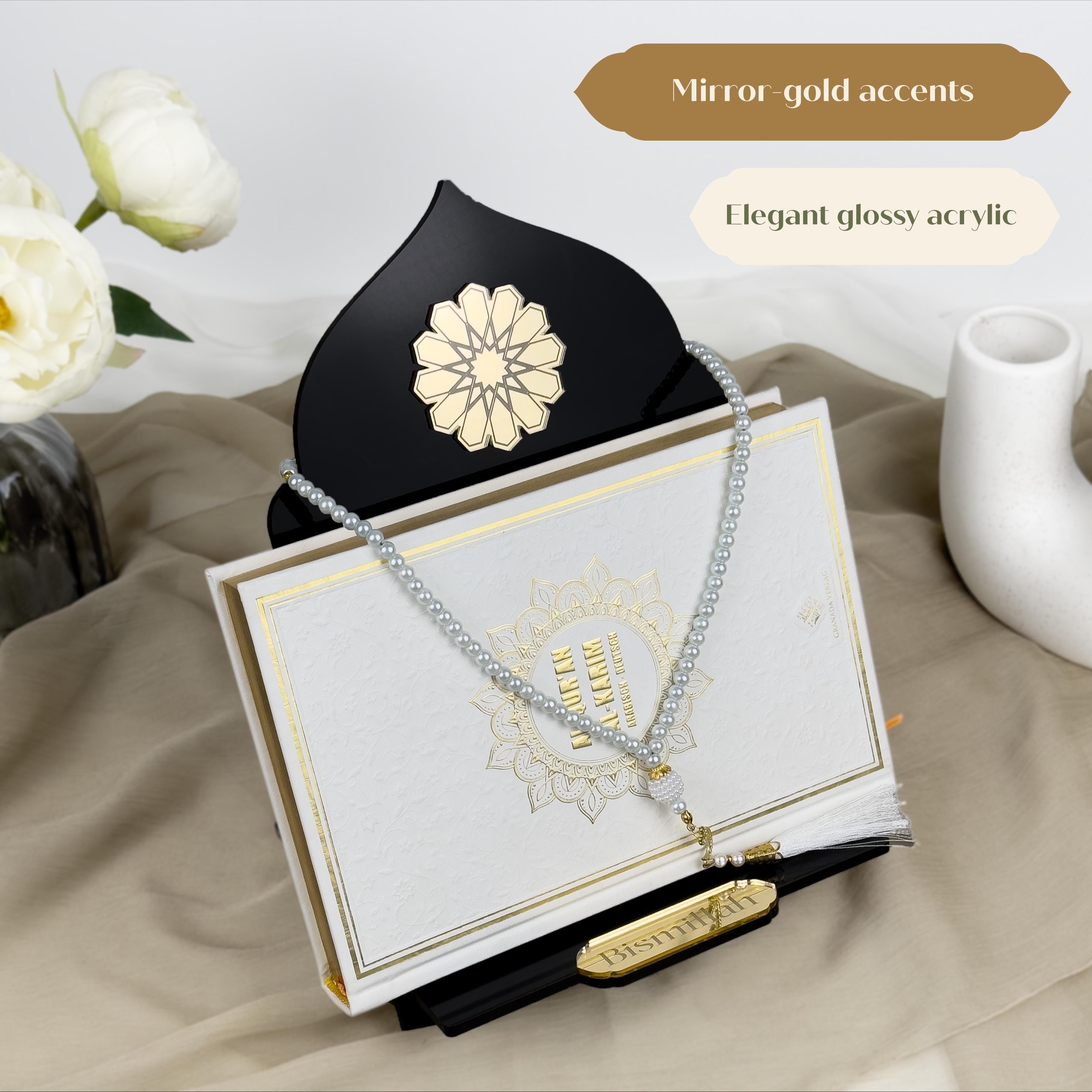 Elegant Acrylic Quran Holder: Islamic Home Decor, Ramadan Gift - Etsy