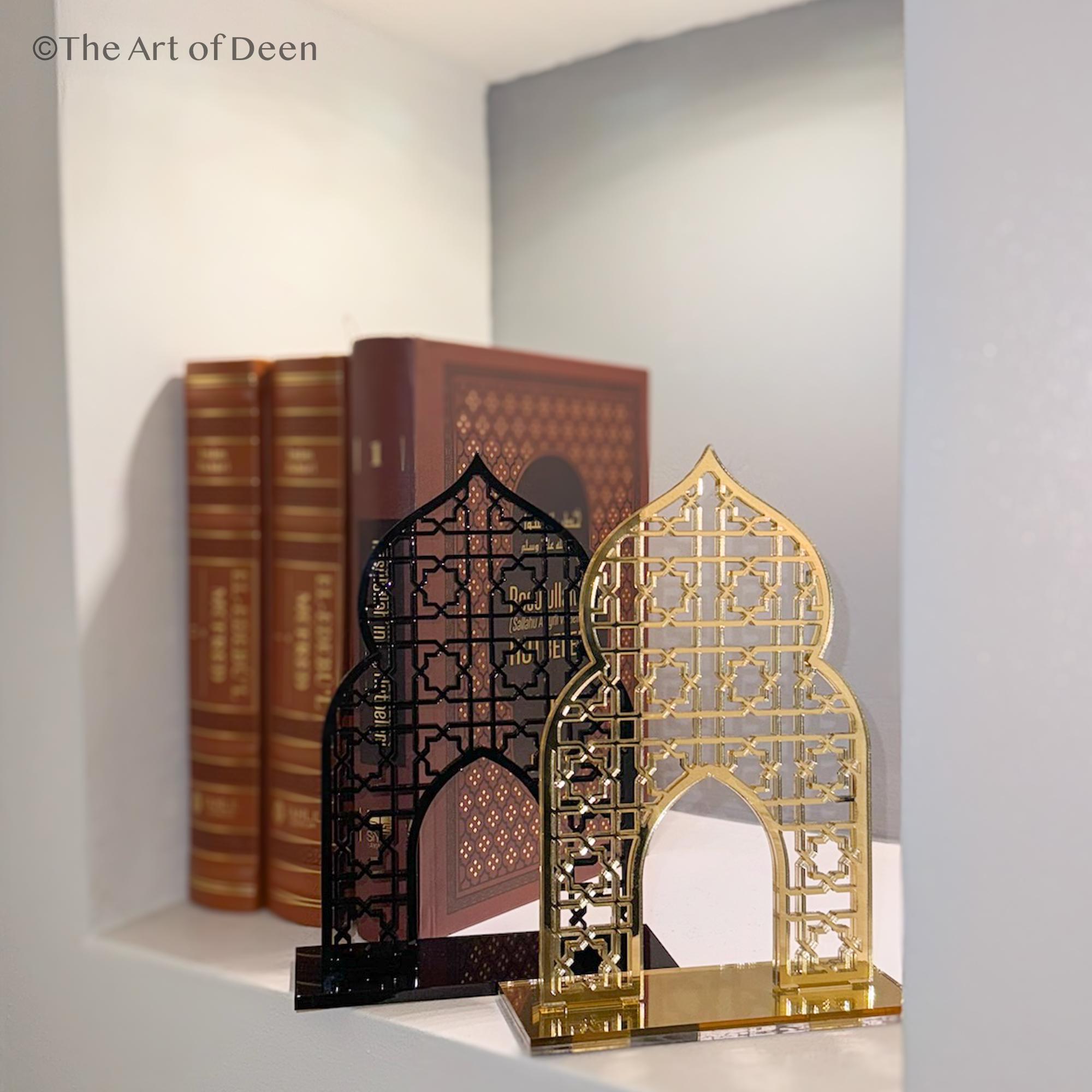 Elegant Acrylic Mosque Decor: Islamic Table Centerpiece, Handmade in ...