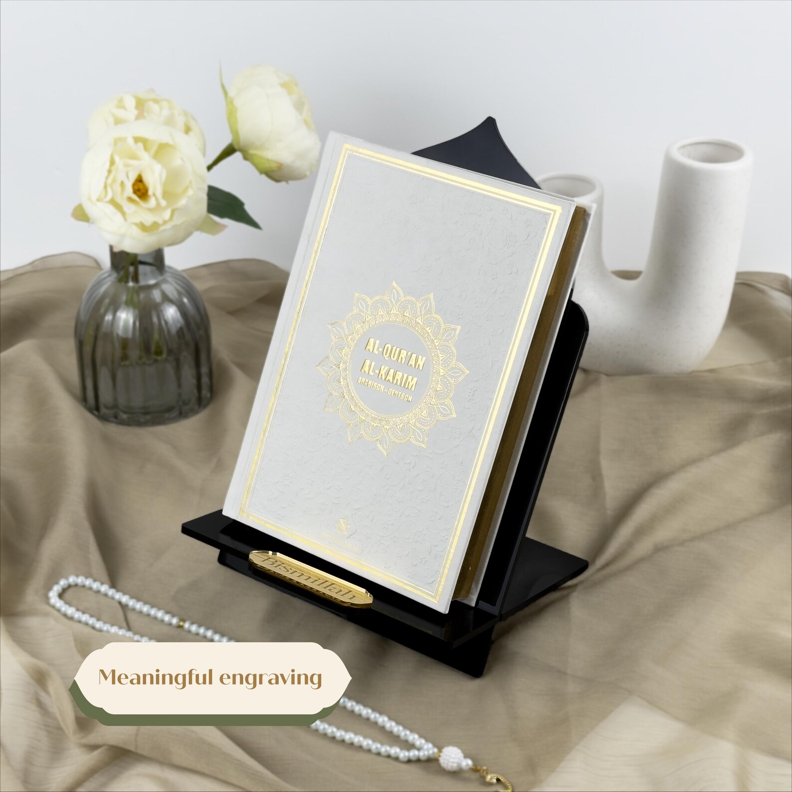 Elegant Acrylic Quran Holder: Islamic Home Decor, Ramadan Gift - Etsy