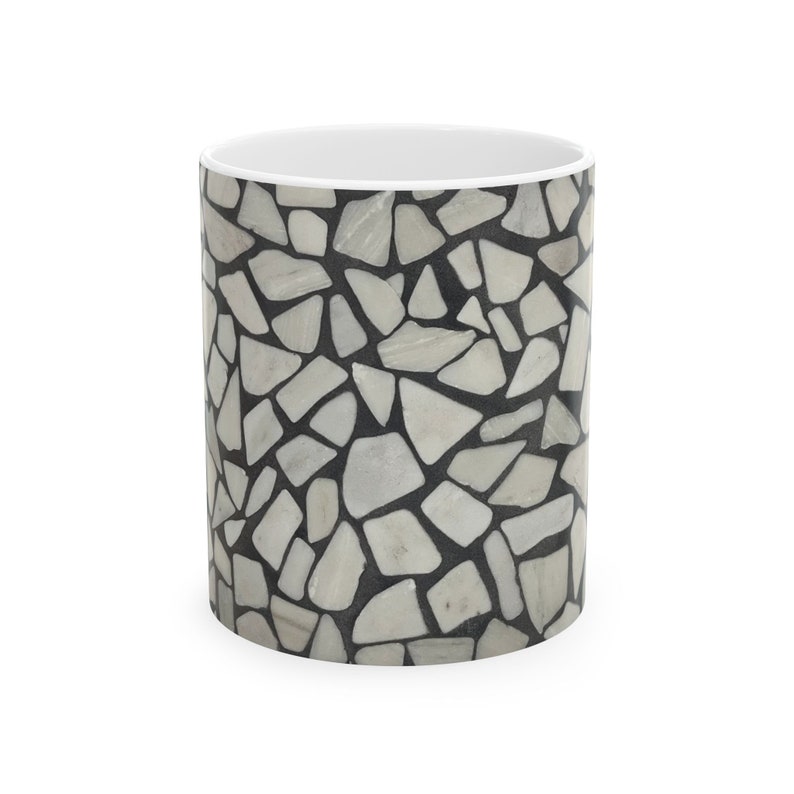 Minimalist River Stone Ceramic Mug, (11oz) - Etsy