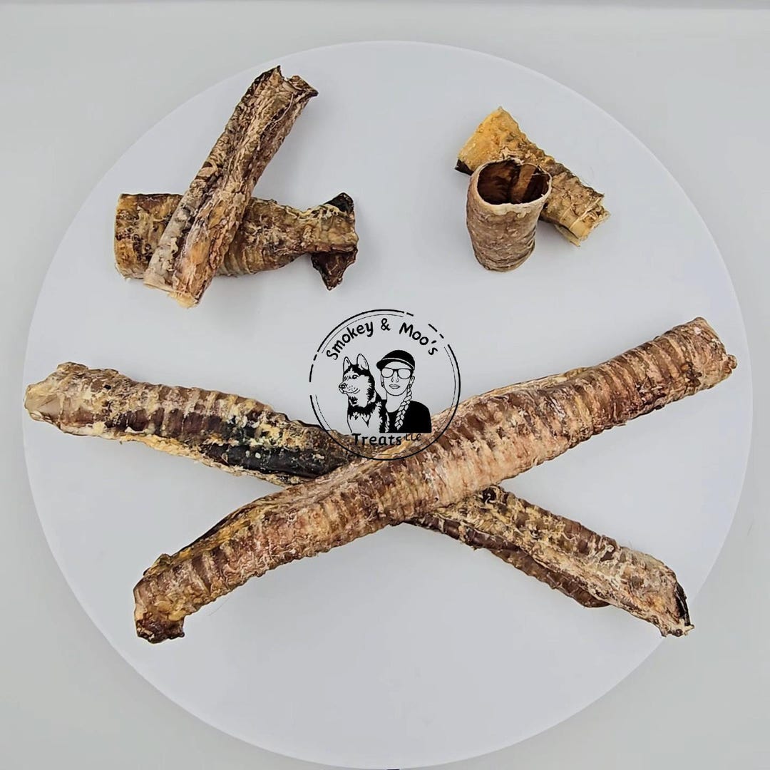 Dehydrated Venison Trachea – Natural Single Ingredient Dog Chew – Long ...