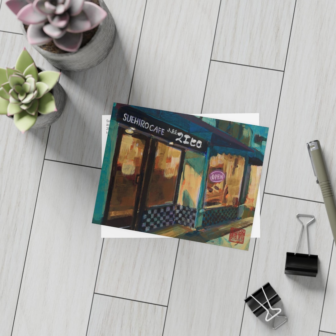 Suehiro Cafe, Little Tokyo, Los Angeles Postcards - Etsy