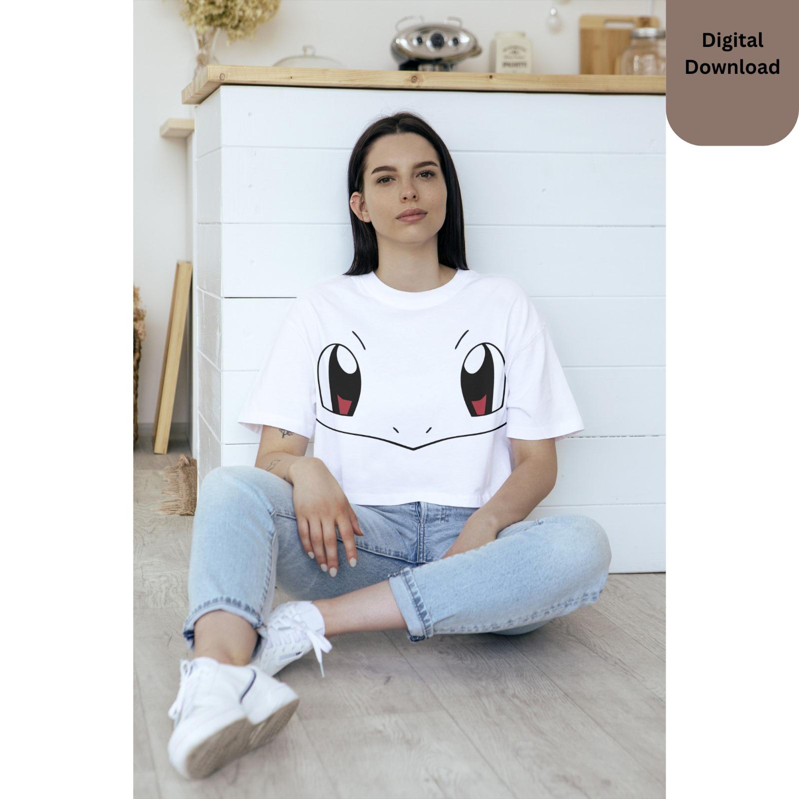 Squirtle Pokemon, Face Svg, Squirtle Eyes Svg, Smile Clipart Cut Files ...