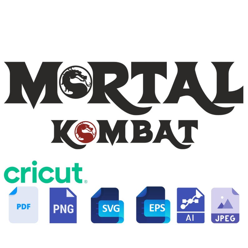 Mortal Kombat, Mortalcombat, Mortal Svg, Mortal Font, Png, Digital ...