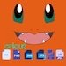 Charmander Pokemon, Face Svg Charmander, Eyes Smile Clipart, Cut Files ...