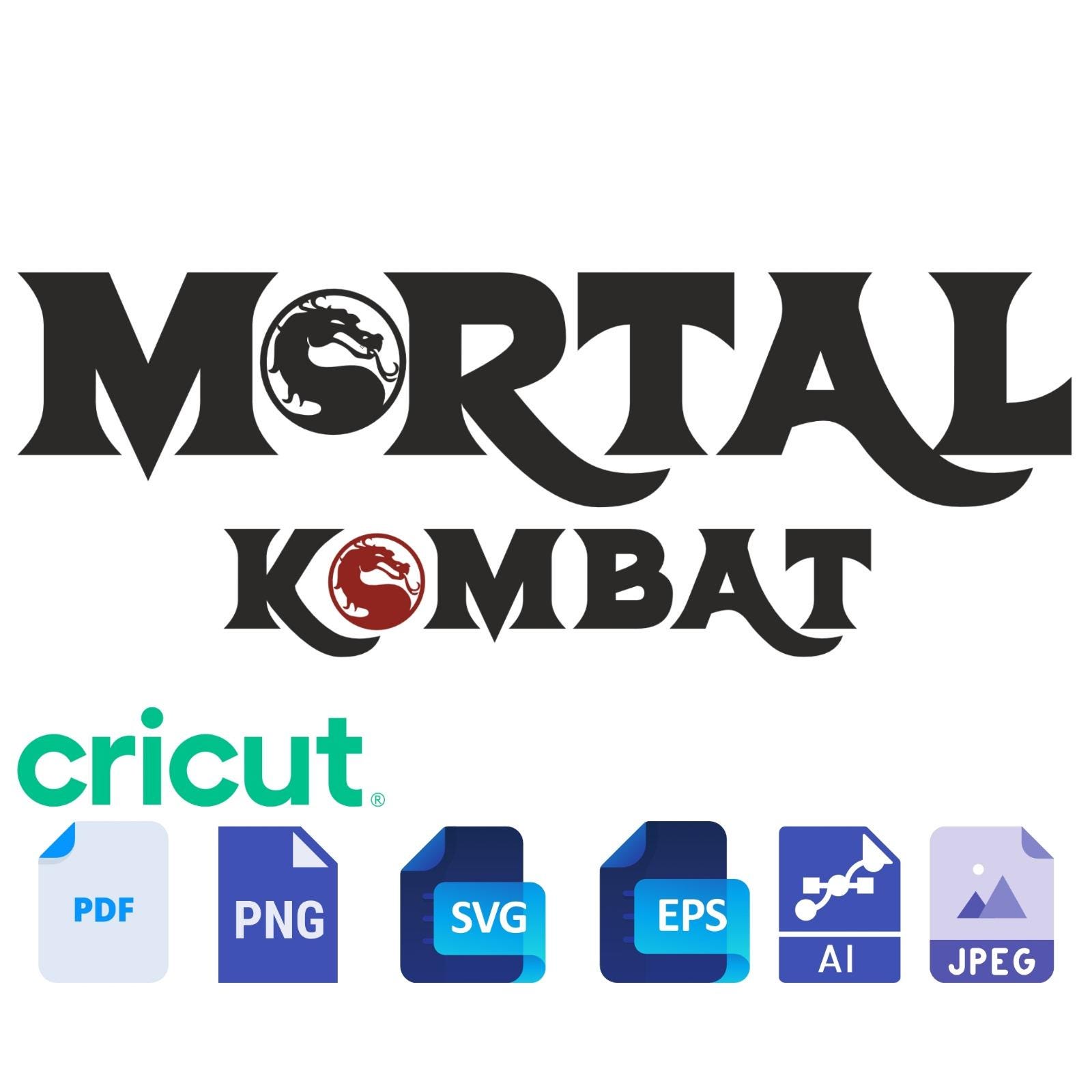 Mortal Kombat, Mortalcombat, Mortal Svg, Mortal Font, Png, Digital ...