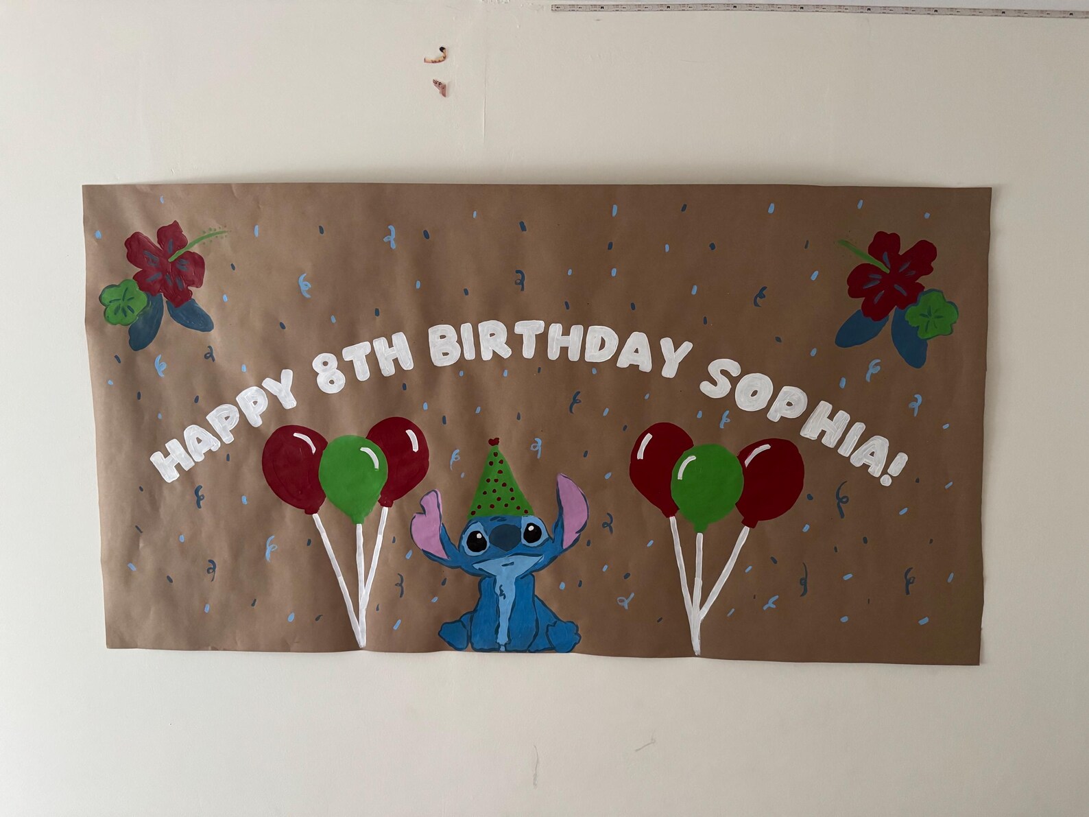 Custom Brown Paper Birthday/ Occasion Banner - Etsy