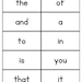Kindergarten Sight Words, 1st Grade Sight Words, PRINTABLE FRY'S FIRST ...