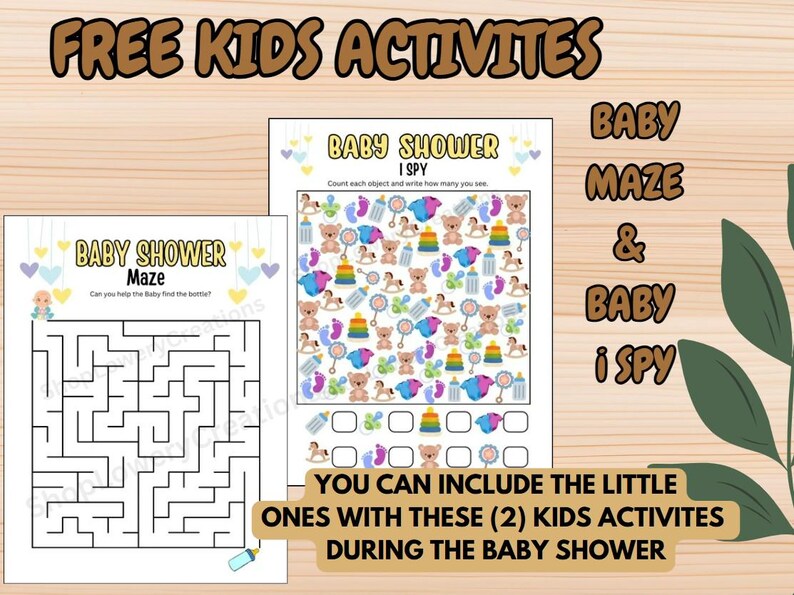 Printable Neutral BABY SHOWER GAMES Bundle, Boho Baby Shower Games ...