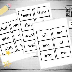 Dolch SIGHT WORDS Kindergarten 52-word List, Good for Homeschooling ...
