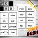 Dolch SIGHT WORDS Kindergarten 52-word List, Good for Homeschooling ...