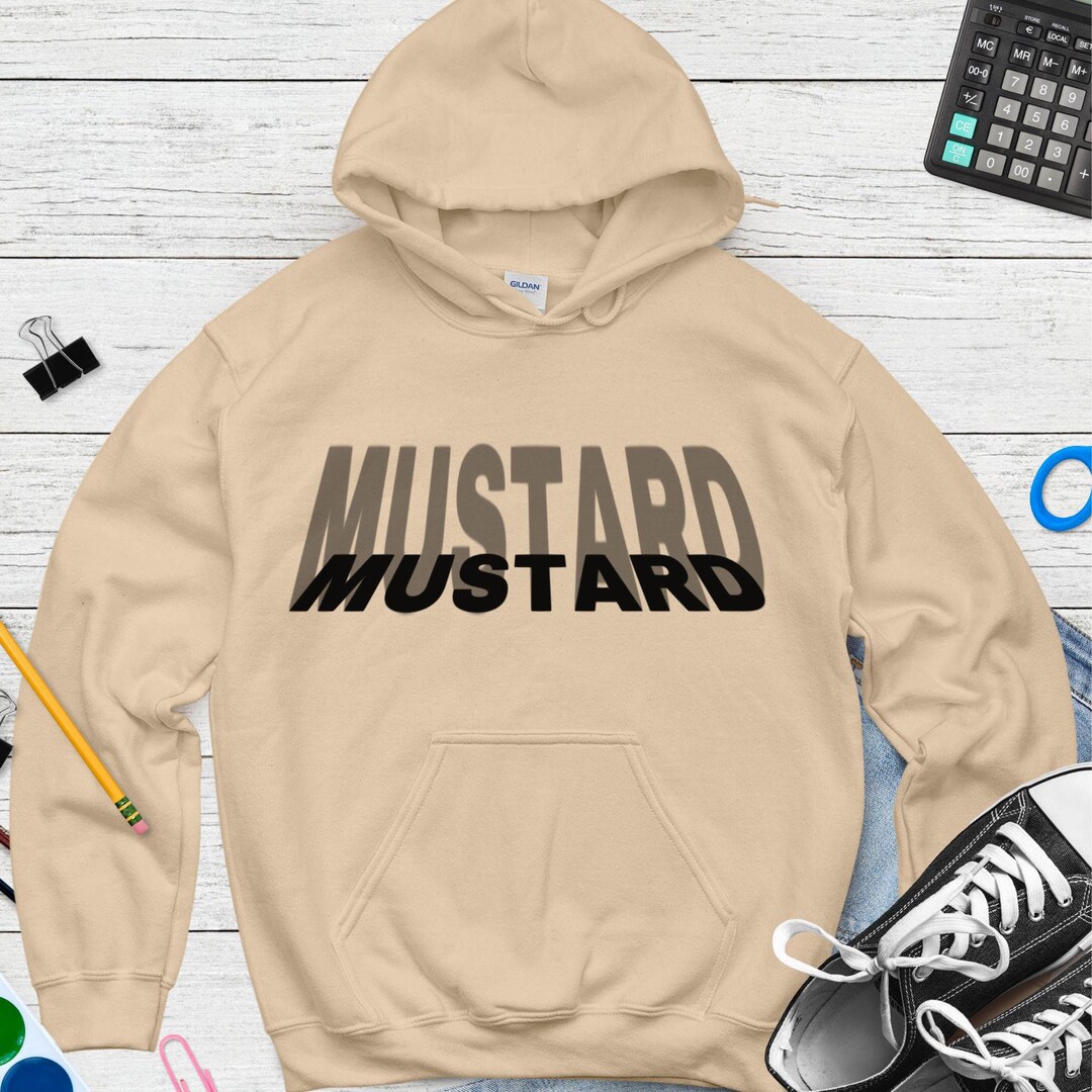 Mustard Hoodie, Mustard Trendy Funny Sweater, Unisex Hoodies Gift for ...
