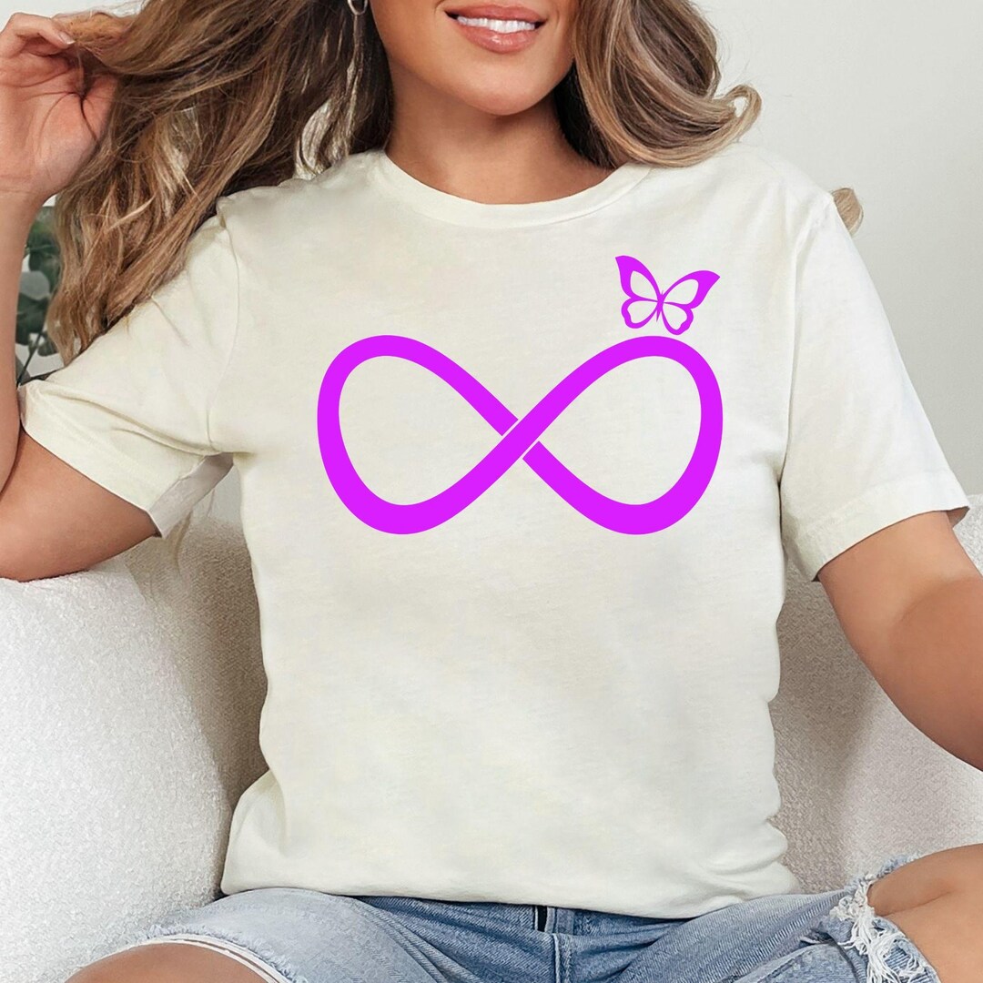Tshirt T-shirts Infinity Symbol, Forever Sign Shirts for Women Design ...